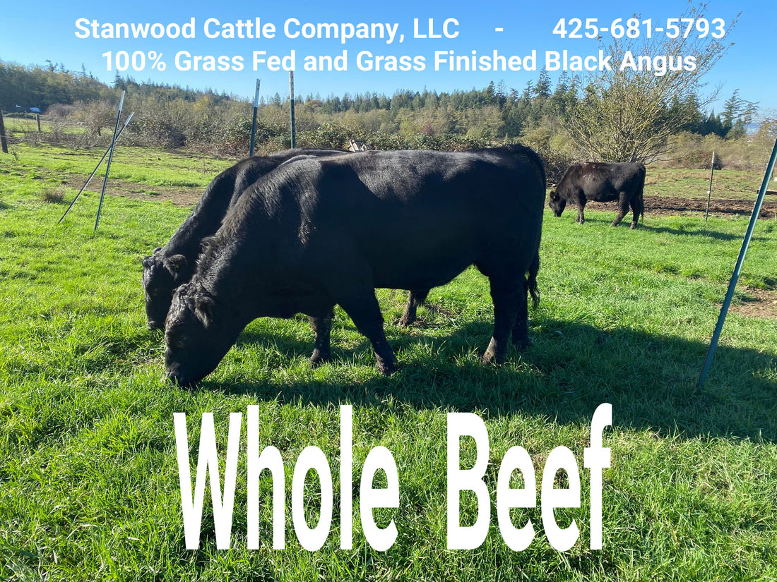 Whole Beef - Non Refundable - DEPOSIT – Stanwood Cattle Company, LLC